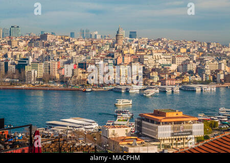 Nice view in the city of Istanbul in Turkey Stock Photo - Alamy