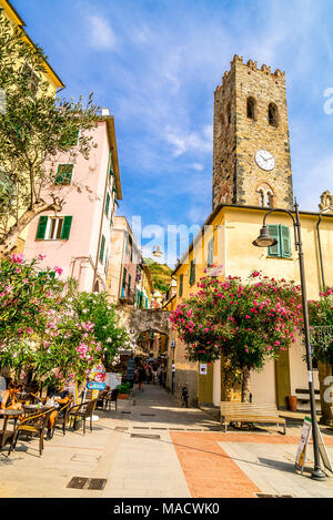 Piazza Giuseppe Garibaldi square, Town Hall, Cervia, Emilia Romagna ...