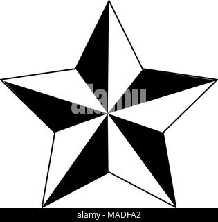 Star shape symbol Stock Vector Image & Art - Alamy