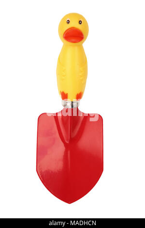 Spade made in the real pattern and designed for children's play Stock ...