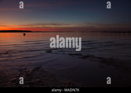 Poole Harbour at Sunset Stock Photo: 32017343 - Alamy