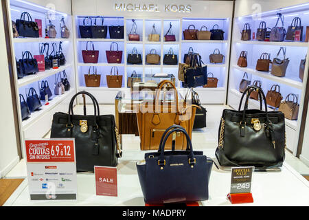 Michael Kors boutique Ezeiza international airport Argentina Stock ...