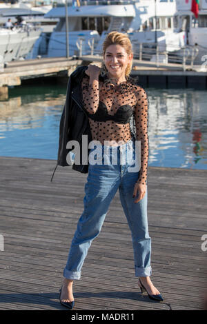 Turkish actress Ceren Moray, attend the Photocall for the TV series ...