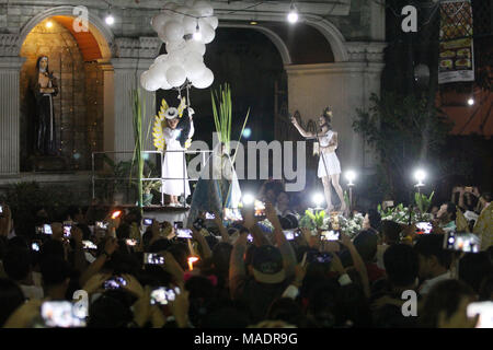 Salubong is a Filipino tradition during Easter where there is a pre ...