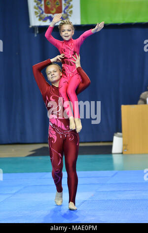 Orenburg, Russia, 26-27 May 2017 year: Juniors compete in sports ...