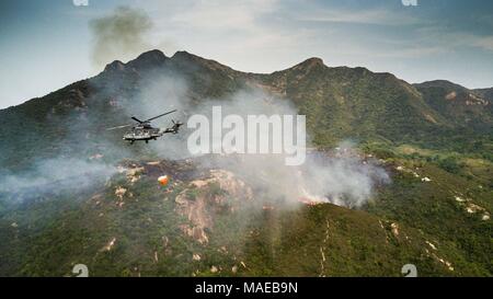 An Airbus Helicopters H215 Super Puma of the Spanish Air Force SAR ...