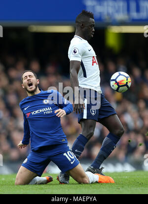 Tottenham Hotspur's Davinson Sanchez during the Premier League match at ...