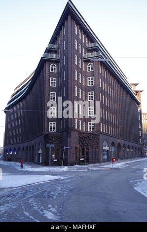 Chilehaus, an exceptional example of the 1920s Brick Expressionism ...