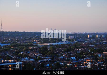 Croydon Skyline taken in June 2015 Stock Photo - Alamy
