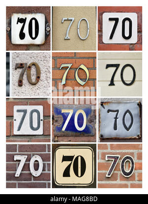 Vintage number 3, digit, anniversary, birthday, North Rhine-Westphalia ...