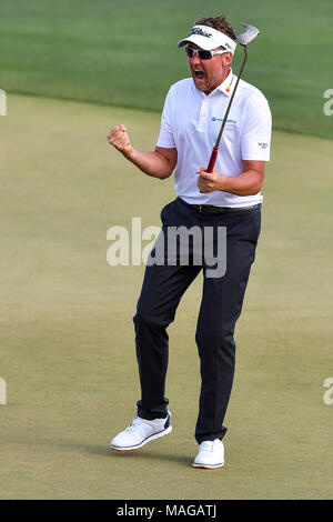 Humble, Texas, USA. 1st Apr, 2018. Nate Lashley in action during the ...