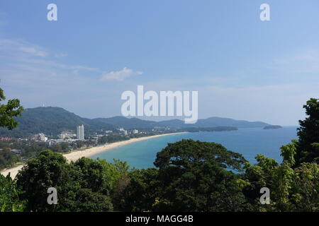 14 March 2018, Thailand, Karon Beach: Karon Beach on the island of ...