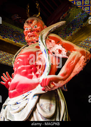Statue of a God in Nikko Japan Stock Photo - Alamy