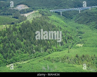 Hoffstadt Bridge at Mt St Helens NM in WA Stock Photo - Alamy