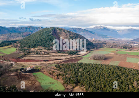 The Croscat Volcano, Garrotxa (Catalonia, Spain Stock Photo - Alamy