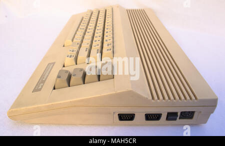 Commodore 64 cassette tape home computer video game from the 80's Stock ...