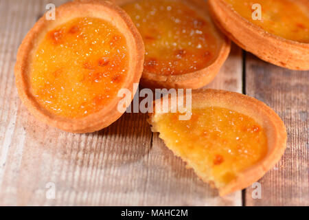 French petites tartlets Bonne Maman - lemon Stock Photo - Alamy