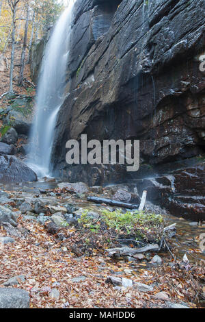 Champney Falls during the spring months. Located on Champney Brook next ...