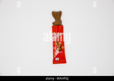 Malteaster milk chocolate bunny with a crunchy and creamy Maltesers ...