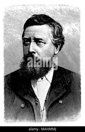 Wilhelm Liebknecht (1826-1900), socialiste allemand Stock Photo - Alamy