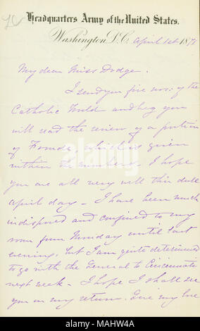 Letter signed Ellen Ewing Sherman, 912 Garrison Ave., St. Louis, to ...