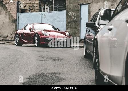 London Car Meet Stock Photo - Alamy