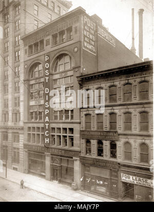Title: St. Louis Post-Dispatch building at 515 and 517 Market Street ...