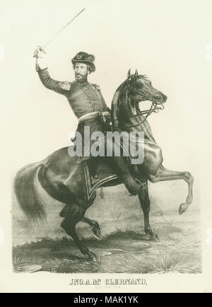 Jno. A. Mc. Clernand, Brig. Genl. U.S.A Stock Photo - Alamy