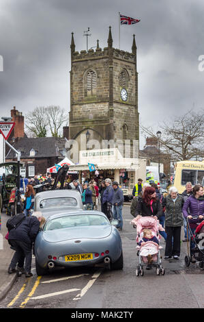 The Clock Tower, Coleford, Forest of Dean, Gloucestershire Stock Photo ...