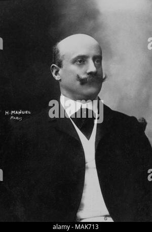 Portrait of Joseph Caillaux 1863-1944 - Later coloring Stock Photo - Alamy