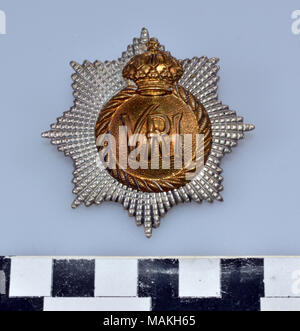 VRI Royal Canadian Regiment badge is pictured in CFB Gagetown, New ...