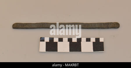 Lead Bar from the St. Louis Shot Tower Company Stock Photo - Alamy