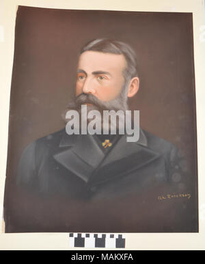 Pastel Portrait Drawing of Joseph Scott Fullerton by O.L. Erickson ...