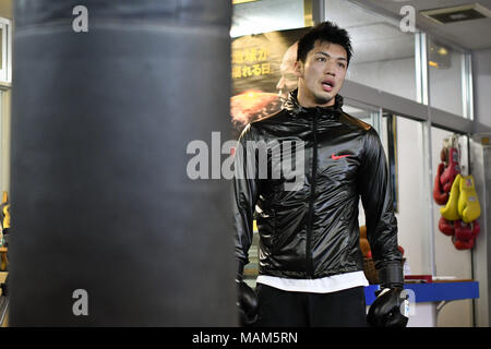 Tokyo, Japan. 2nd Apr, 2018. Ryota Murata Boxing : Ryota Murata of ...