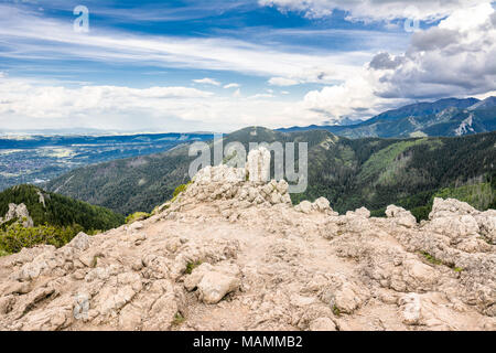 Mountain landscape with rocks. Tatra Mountains Stock Photo - Alamy