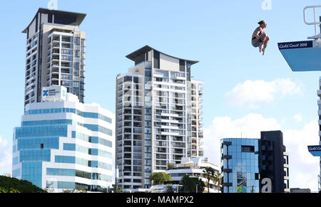Team England's Robyn Birch during at training session at the Optus ...