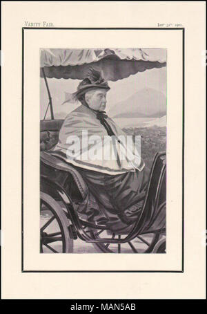 Queen Victoria, Vanity Fair, 1897-06-17 Stock Photo - Alamy