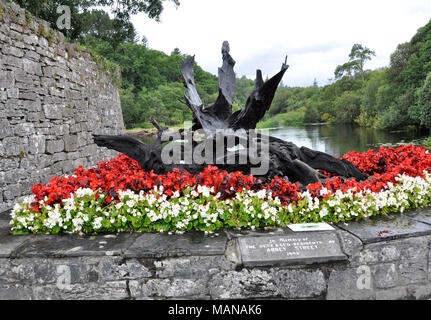 The Quiet Man statue, Cong, County Mayo, Connemara, Republic of Ireland ...