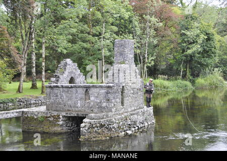 Cong, Co Mayo, Ireland; Fishing House Used By Monks Stock Photo - Alamy