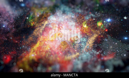 Beauty of outer space. Science fiction wallpaper. Elements of this ...