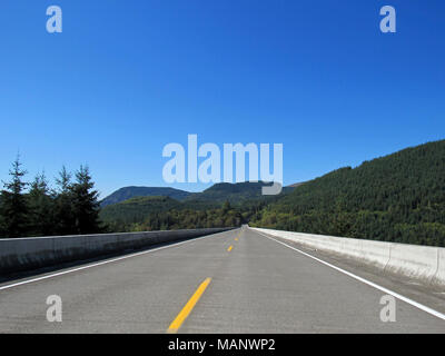 Hoffstadt Bridge at Mt St Helens NM in WA Stock Photo - Alamy