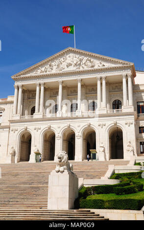 The Portuguese Parliament building Assembleia da República aka São ...
