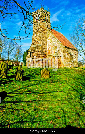 St Andrews Church, Upleatham, Redcar and Cleveland Stock Photo - Alamy