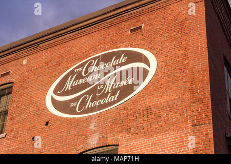 Ganong Chocolate shop and museum in St. Stephen, New Brunswick, Canada ...