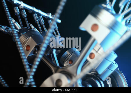 Inside the internal combustion engine Stock Photo - Alamy