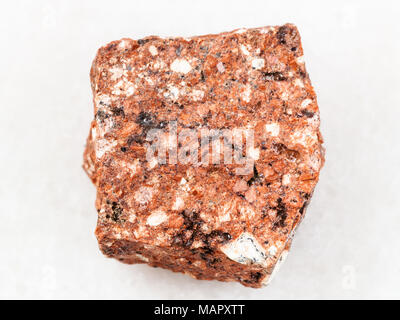 rough Dacite stone on white Stock Photo - Alamy