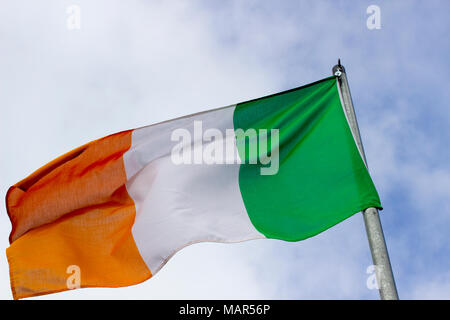 irish flag tricolor tricolour republic of ireland Stock Photo: 86625392 ...