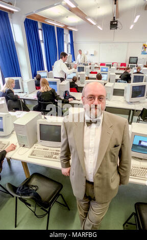 Max Bullough, Head teacher at The Hayling School, on Hayling Island ...