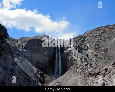 Loowit Falls at Mt St Helens NM in WA Stock Photo - Alamy