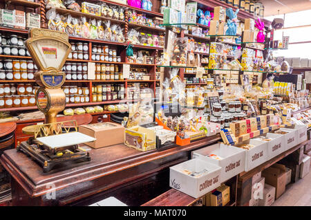Inside independent local tea and coffee shop, W. Martyn in Muswell Hill ...